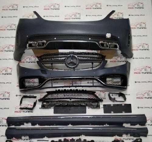 Обвес стиль C63 AMG полный Mercedes С-Class W205