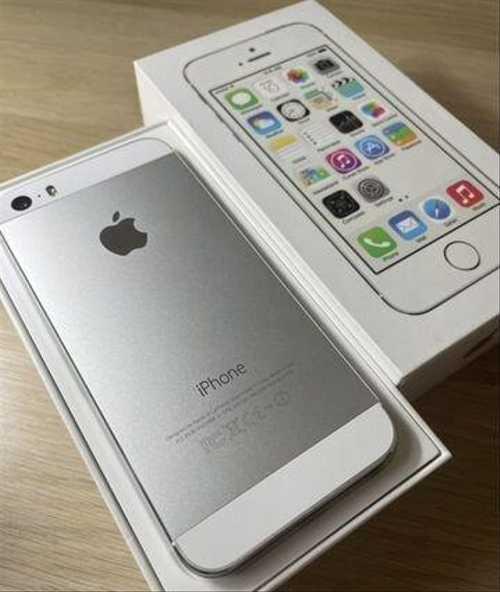 iPhone 5s silver 16gb рст (А1457)
