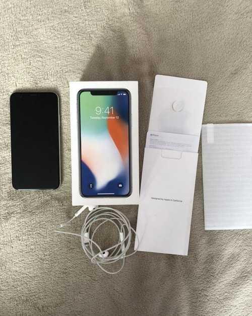Телефон iPhone X256gb