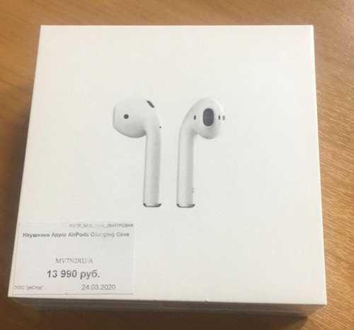 Наушники Apple AirPods новые