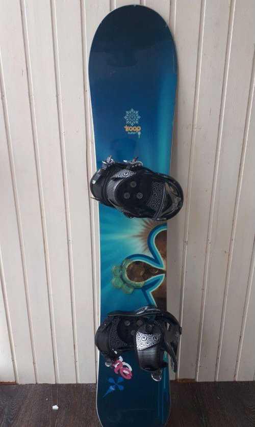 Сноуборд Burton Troop 151cm+крепления Sapient