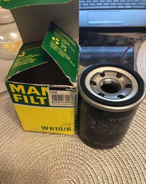 Маслянный фильтр W 610/6 mann-filter