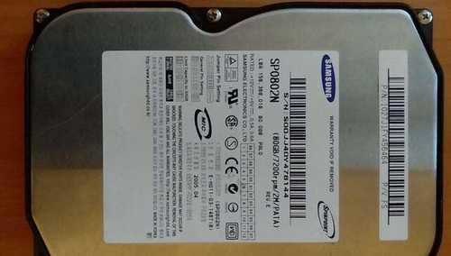 Hdd Samsung, 80gb IDE