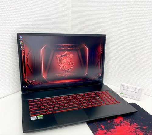 Игровой ноутбук MSI i5-10/RTX/144Гц/на гарантии