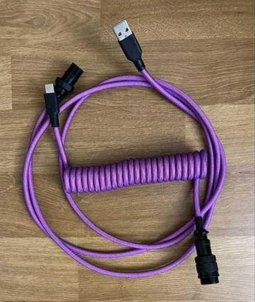 Кастомный кабель для клавиатуры USB-Type.C