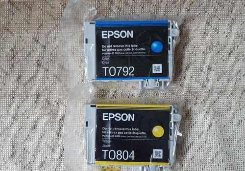 Картридж epson t0804 t0792