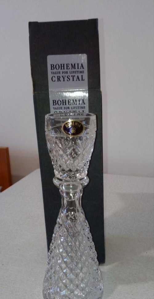 Графин с рюмкой Crystal Bohemia