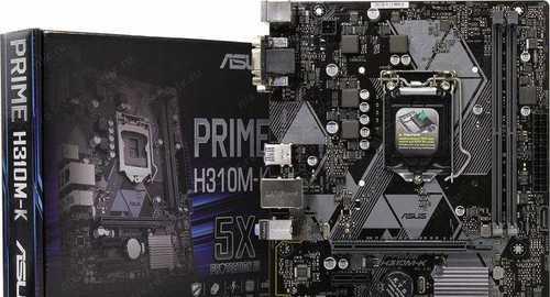 Материнская плата asus prime H310M-K