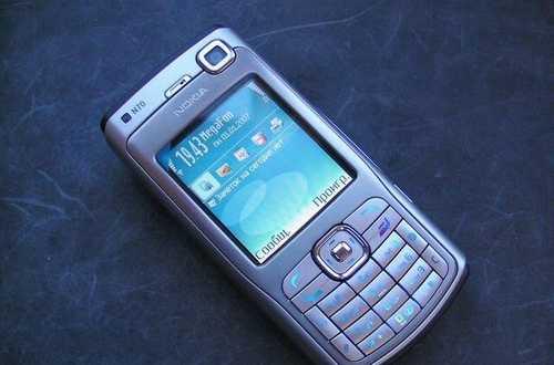 Nokia N70 оригинал серебристый