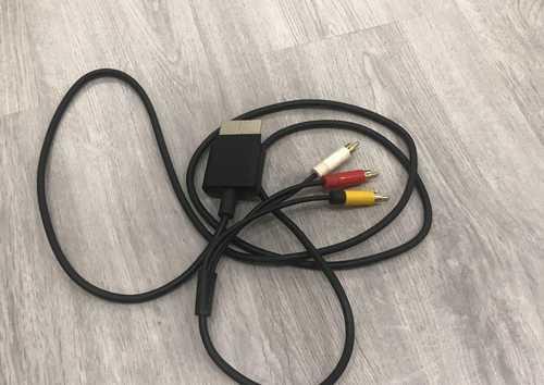 Xbox 360 composite AV cable (оригинал)