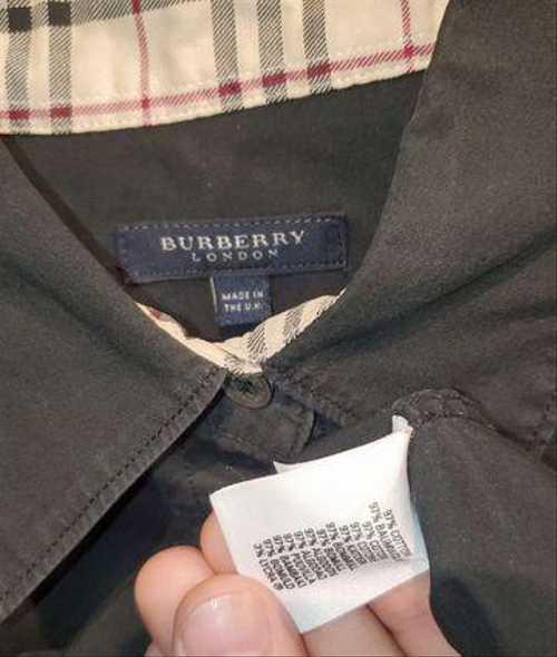 Рубашка Burberry London XL made in UK Original