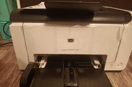 Принтер лазерный цветной hp1025