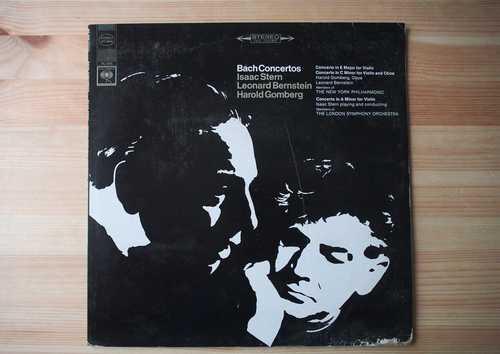 Stern, Bernstein, Gomberg - Bach Concertos lp