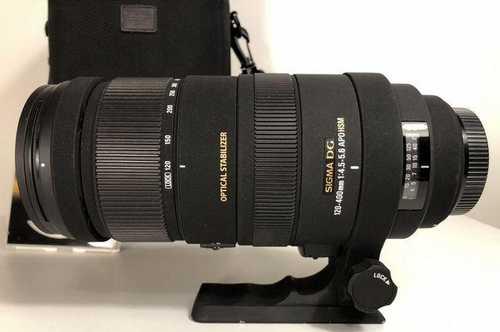 Объектив Sigma AF 120-400 (байонет SA)