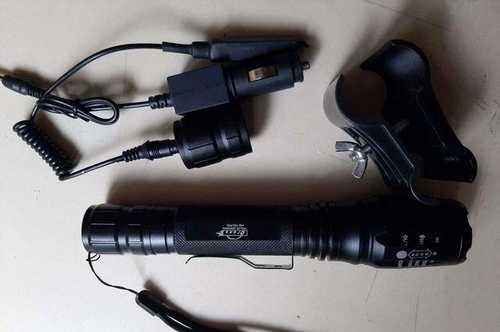 Подствольный фонарь HQ-709-P50 zoom для охоты