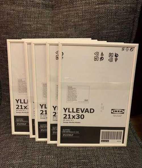 Рамки для фото и картин IKEA юллевад A4 21x30