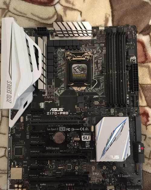 Материнская плата Asus Z170-pro на запчасти