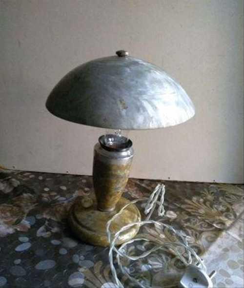 Настольная лампа СССР грибок