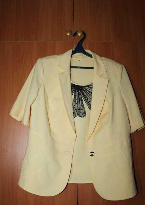 Двойка - топ и пиджак. Польша