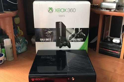Xbox 360 elite 500gb 10игр