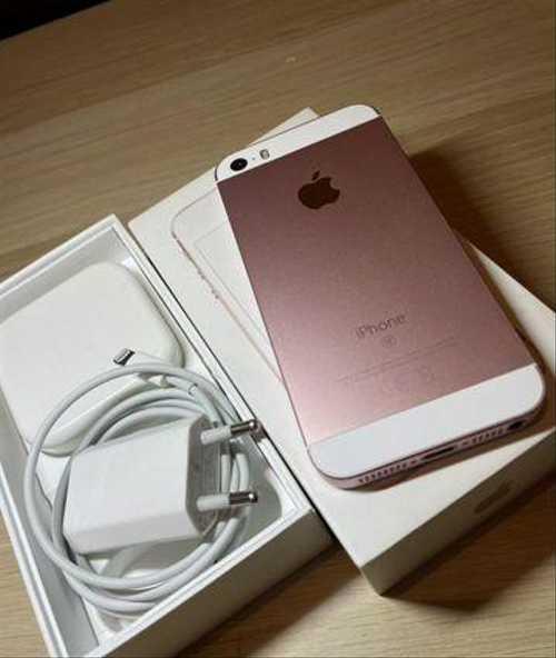 iPhone SE rose gold 32gb рст (А1723) Чек