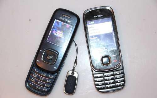 Телефоны слайдеры раритет рабочие Samsung и Nokia