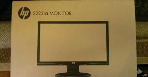 Монитор HP S2231a, новый