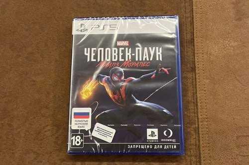 Игра для ps5 человека-паук Майлз Моралез