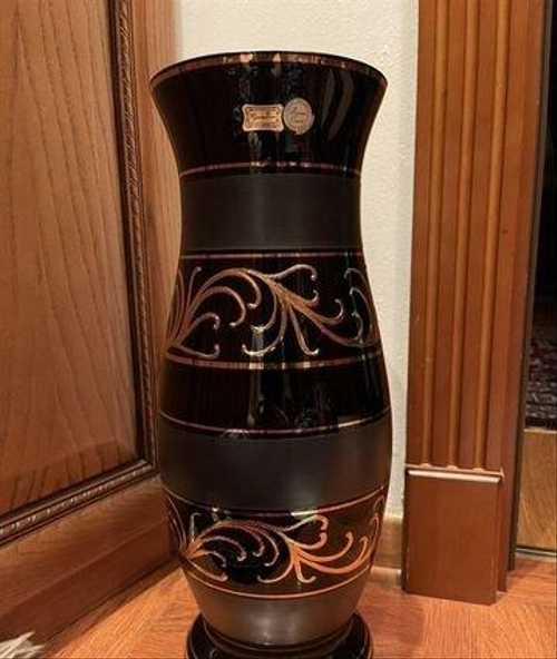 Новая ваза для цветов Bohemia Crystal