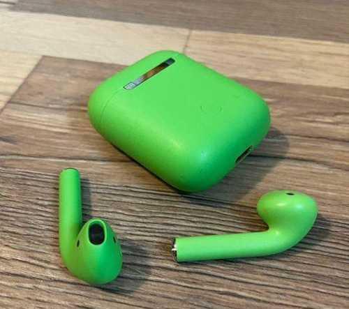 Apple AirPods 2 Бакарди / Matte Green