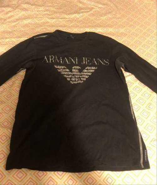 Лонгслив armani jeans оригинал