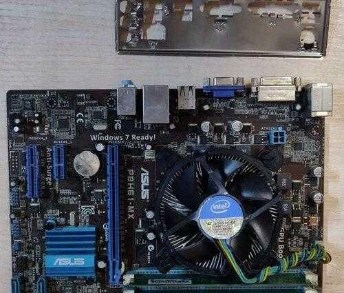 Комплект Intel Core i3 2100 +4Gb DD3+охлаждение