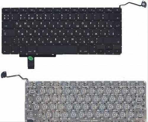 Клавиатура для ноутбука Apple MacBook A1297 черная