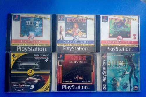 Игры Sony PSone, PS1, PSX, PlayStation 1