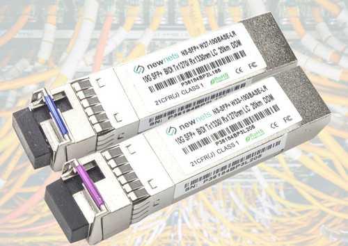 Оптический трансивер SFP+ 10gbase 1330/1270nm 20km