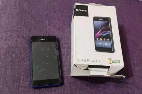 Телефон Sony xperia E1