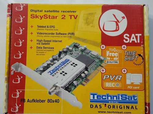 Dvb карта skystar 3