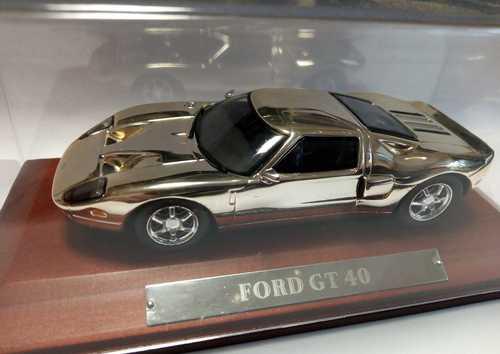 Ford GT 40 Chrome collection Altaya