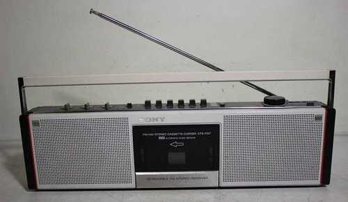 Sony CFS-FM7 Магнитола Japan 1983г