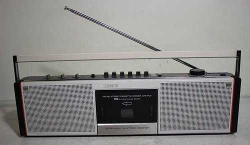 Sony CFS-FM7 Магнитола Japan 1983г