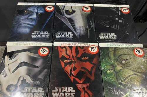 Star wars 1-6 steelbook