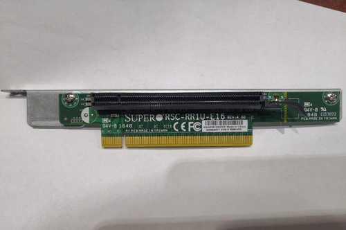 Переходная плата SuperMicro RSC-RR1U-E16 Рейзер