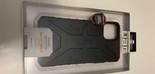 Чехол UAG Pathfinder Black для iPhone 11 черный