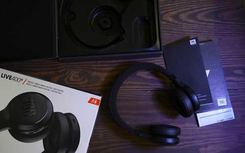 Наушники беспроводные JBL Live 400 BT