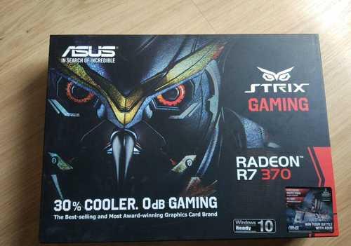 Видеокарта asus strix-R7370