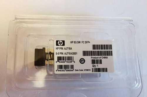 Оптический трансивер HP 8Gb SFP+ SW, AJ718A