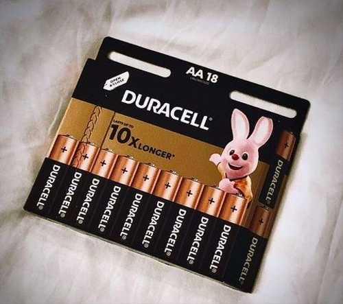 Батарейки Duracell AA18