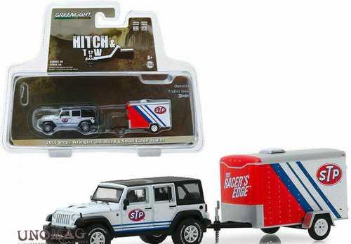 1:64 Jeep Wrangler Unlimited and "stp" с прицепом