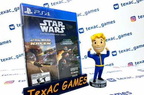 Игры PS4: Star Wars Racer & Commando Combo