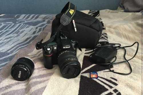 Фотоаппарат Nikon D80 + два объектива + подарки